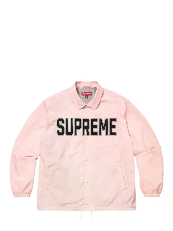 Supreme Logo Appliqué Jacket - Pink