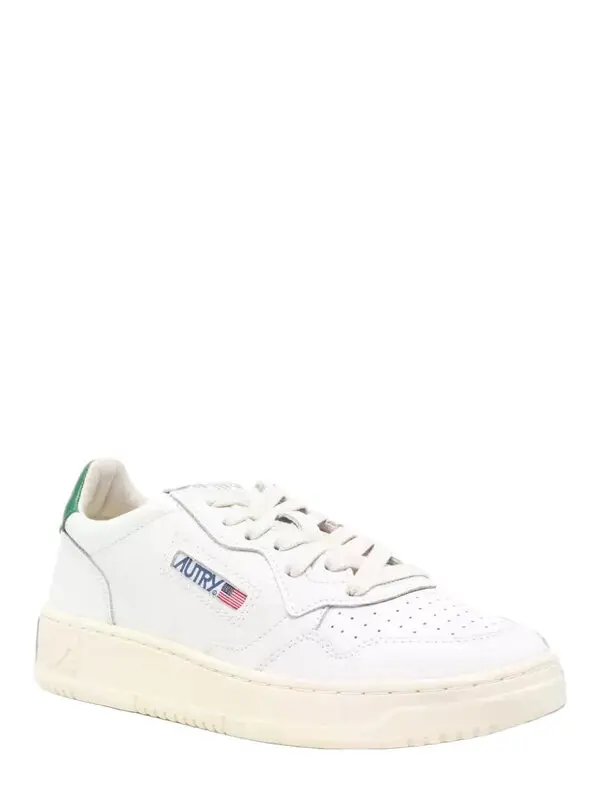 AUTRY Medalist Leather Sneakers - White
