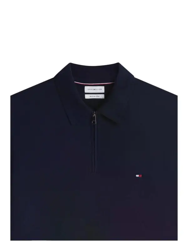 Tommy Hilfiger Zip-fastening Polo Shirt - Blue