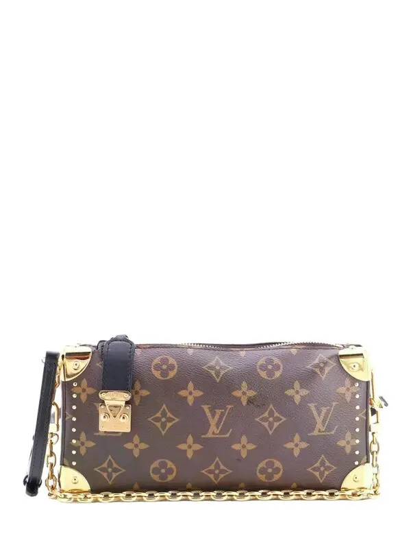 LOUIS VUITTON Slim Soft Trunk Shoulder Bag - Brown
