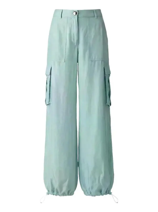 TOCCIN James Wide-leg Trousers - Green