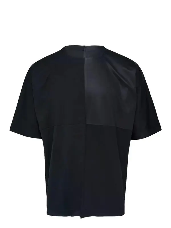 Issey Miyake Panelled Crew-neck T-shirt - Black