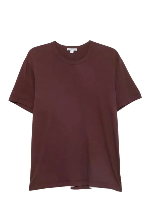 JAMES PERSE Crew-neck T-shirt - Purple