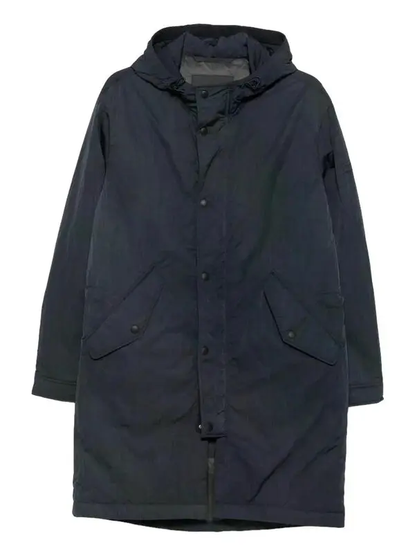 Marc O'polo Logo Patch Coat - Blue
