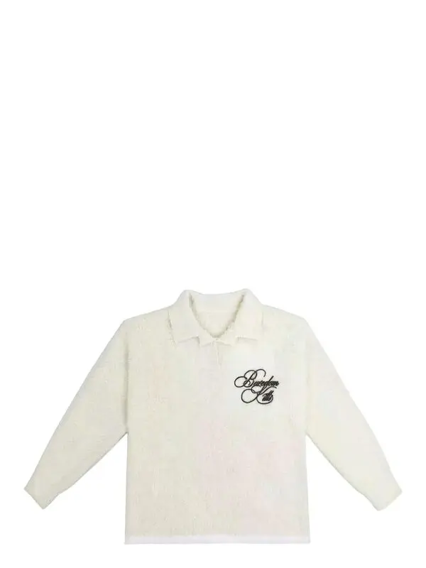 BOREDOM KILLS Signature Mohair Sweater - Neutrals