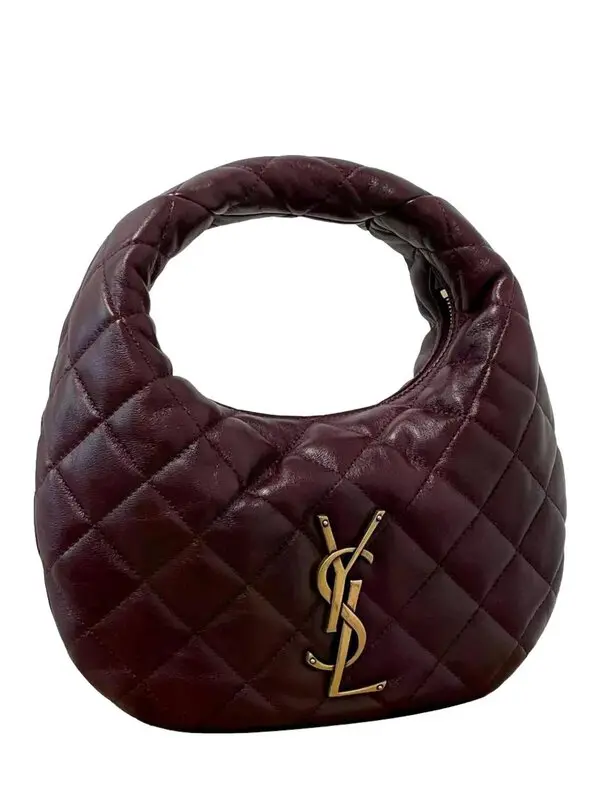 Saint Laurent Icare Quilted Shoulder Bag - Red