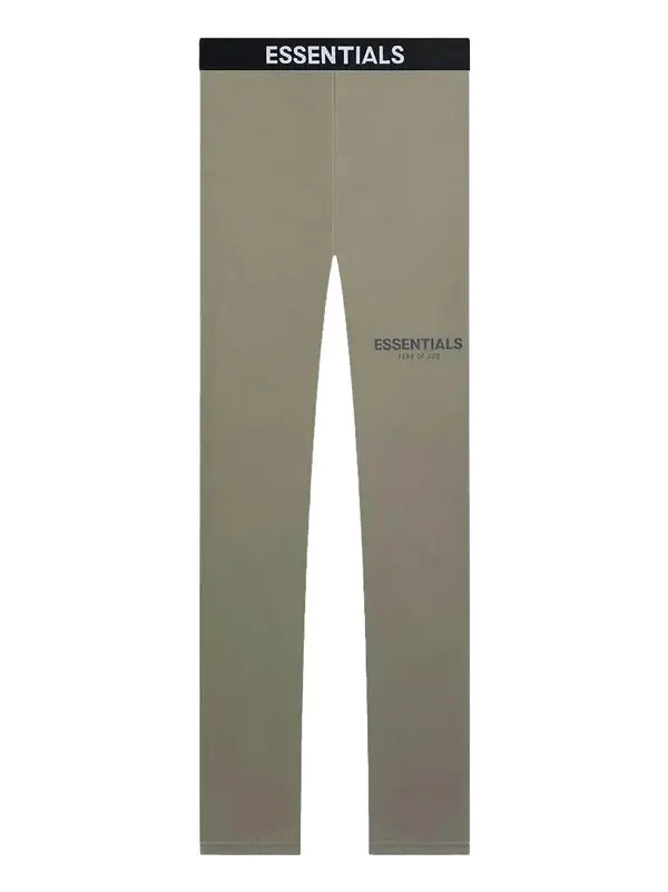 Fear Of God Logo-print Leggings - Neutrals