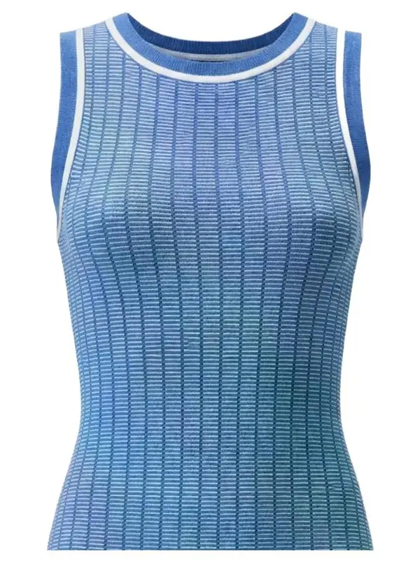 TOCCIN Patty Crew-neck Dress - Blue