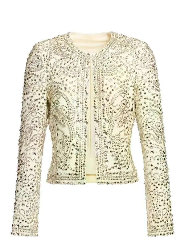 Elie Saab Embellished Jacket - Neutrals