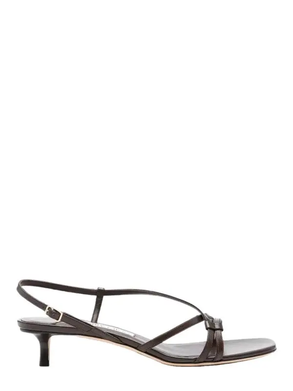 JIMMY CHOO Farris Heeled Sandals - Brown