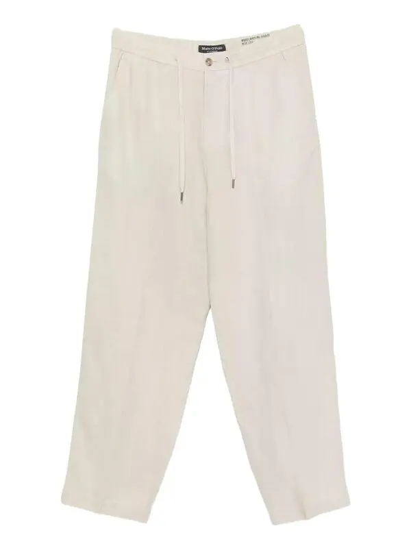 Marc O'polo Mossbo Drawstring Trousers - Neutrals