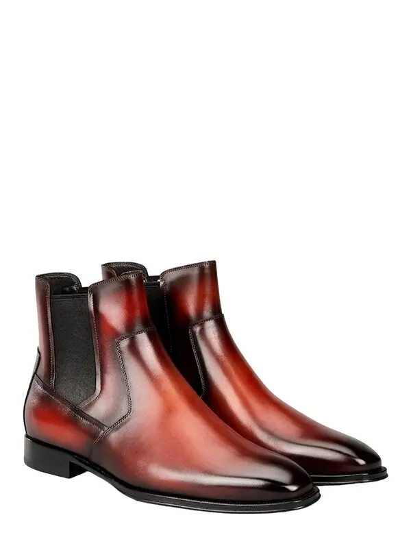 KURT LINCOLN Chelsea Boots - Brown