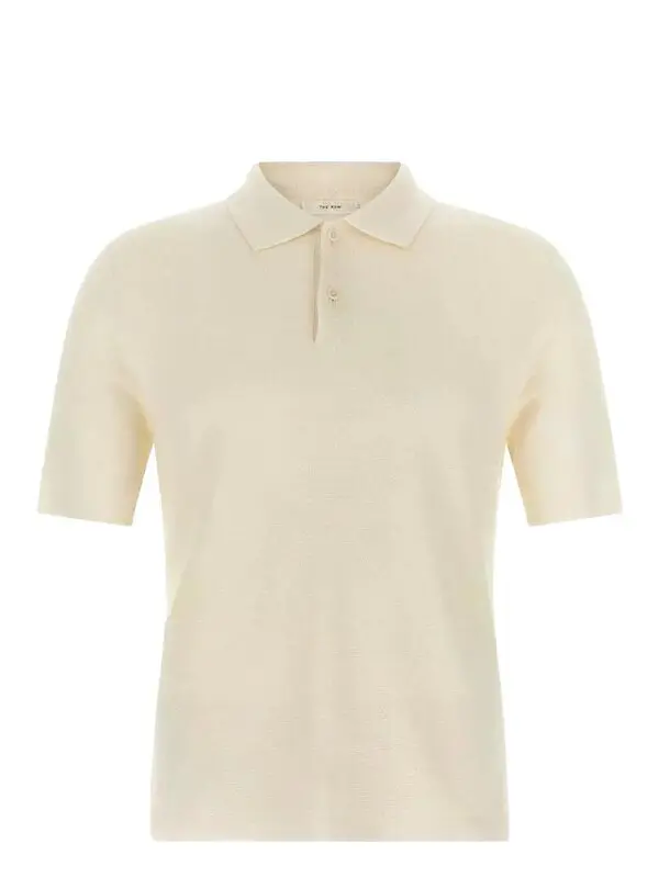 THE ROW Ravi Short-sleeve Polo Shirt - Neutrals