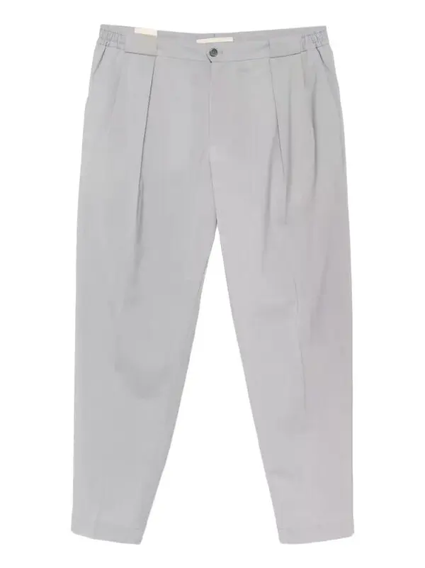 BRIGLIA 1949 Pleated Detail Trousers - Grey