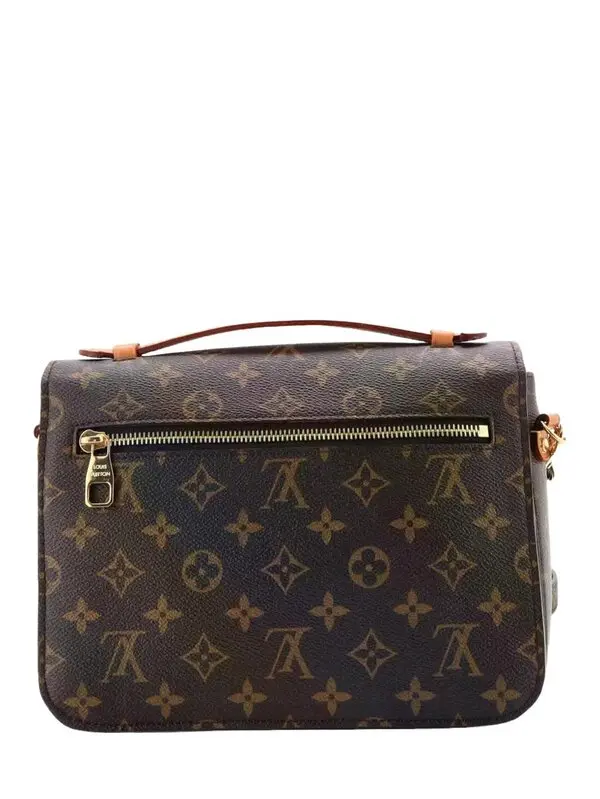 LOUIS VUITTON Pochette Metis Monogram Canvas Crossbody Bag - Brown