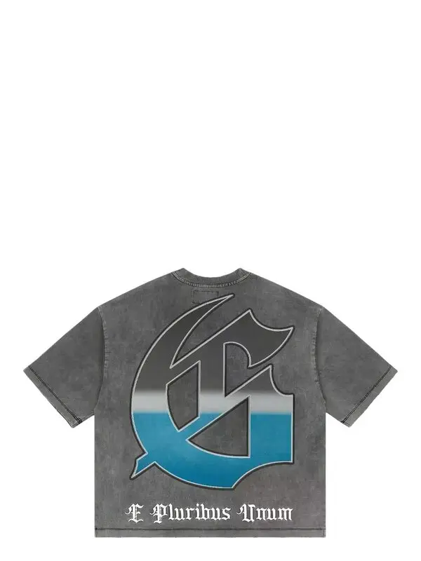 GODSPEED Graphic-print Washed T-shirt - Grey