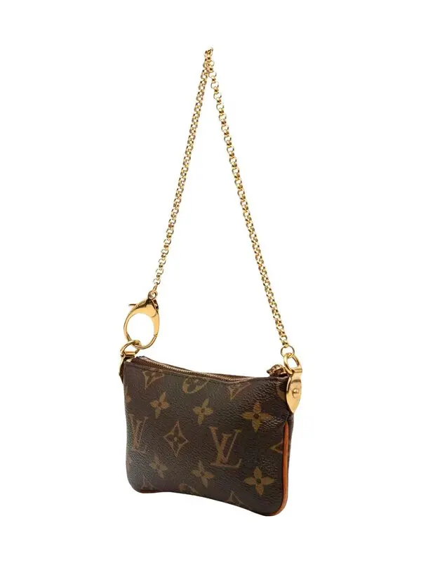 LOUIS VUITTON 2008 Monogram Pochette Milla Pm Shoulder Bag - Brown