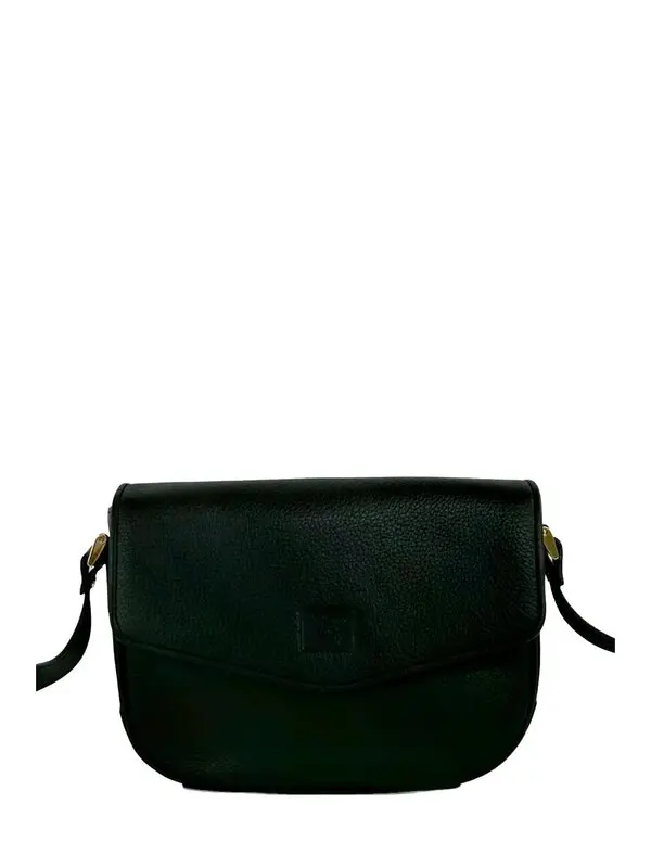 Burberry 20th Century Leather Crossbody Bag - Black