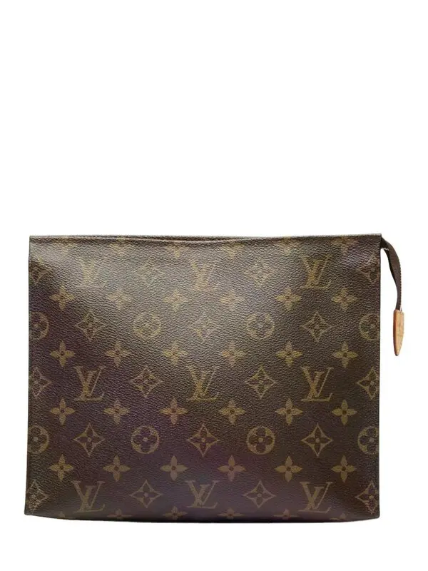 LOUIS VUITTON Monogram Toiletry Pouch 26 - Brown