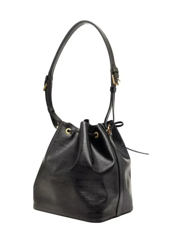 LOUIS VUITTON Epi Petit Noe Bucket Bag - Black