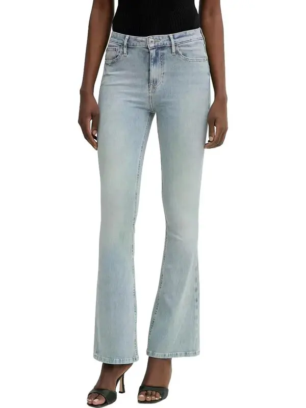 Guess Faded Flared Jeans - Blue