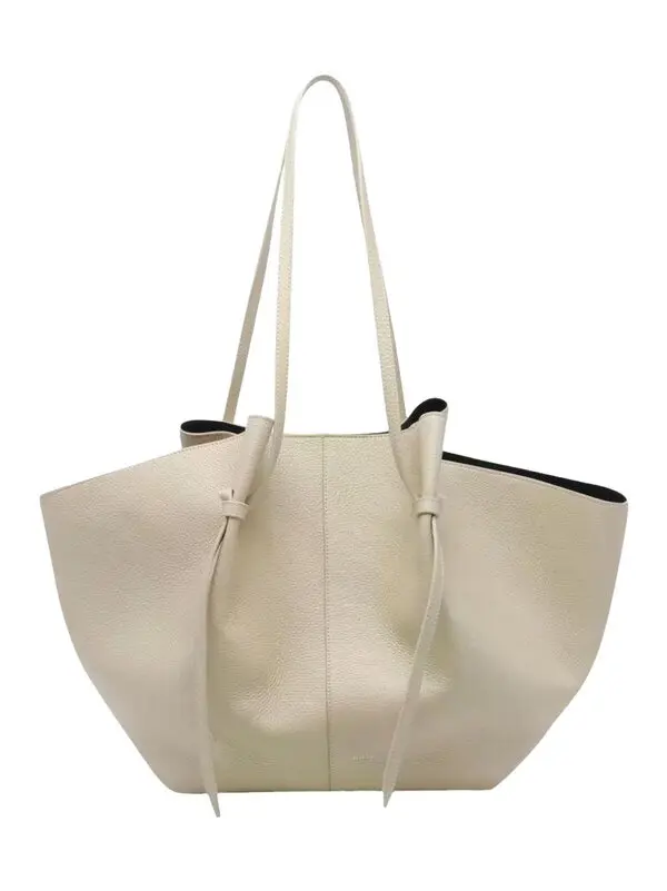 Yuzefi Mochi Leather Tote Bag - Neutrals