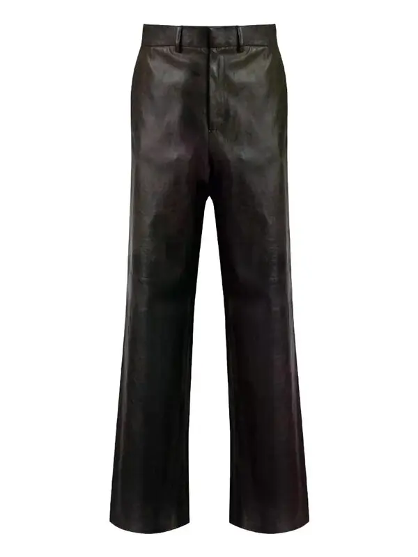 NINEMINUTES Submarine Tela Trousers - Brown