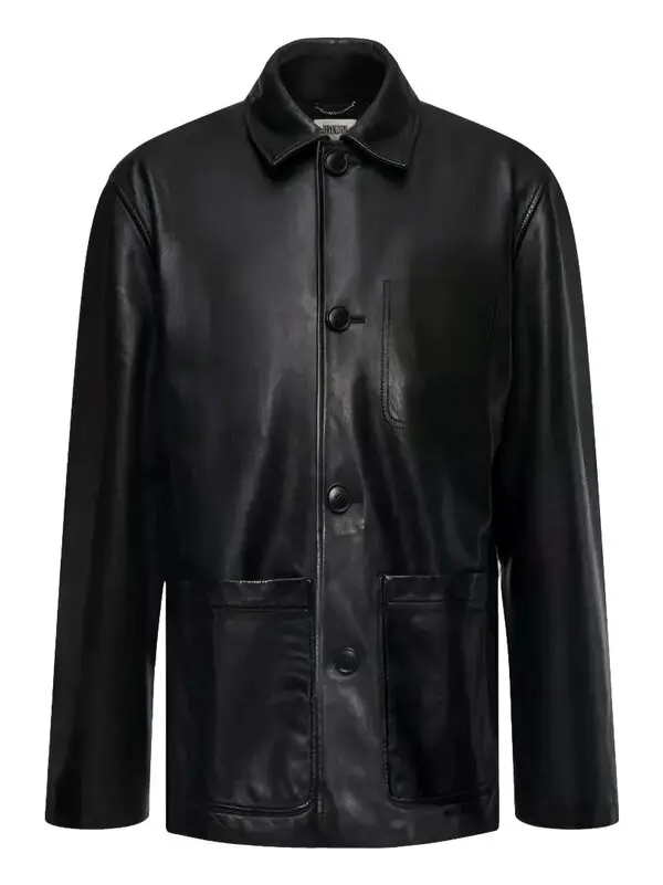 DRYKORN Makona Leather Jacket - Black