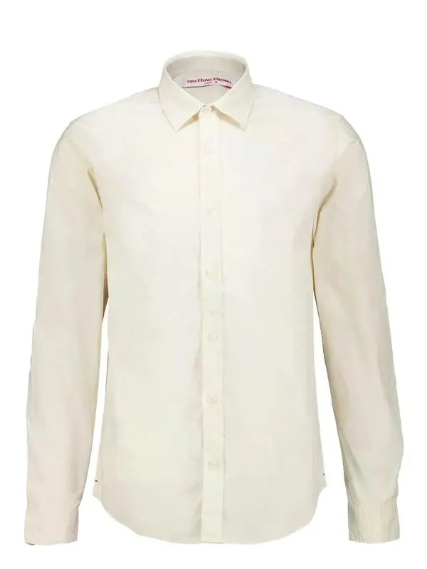 Orlebar Brown Giles Poplin Shirt - Neutrals