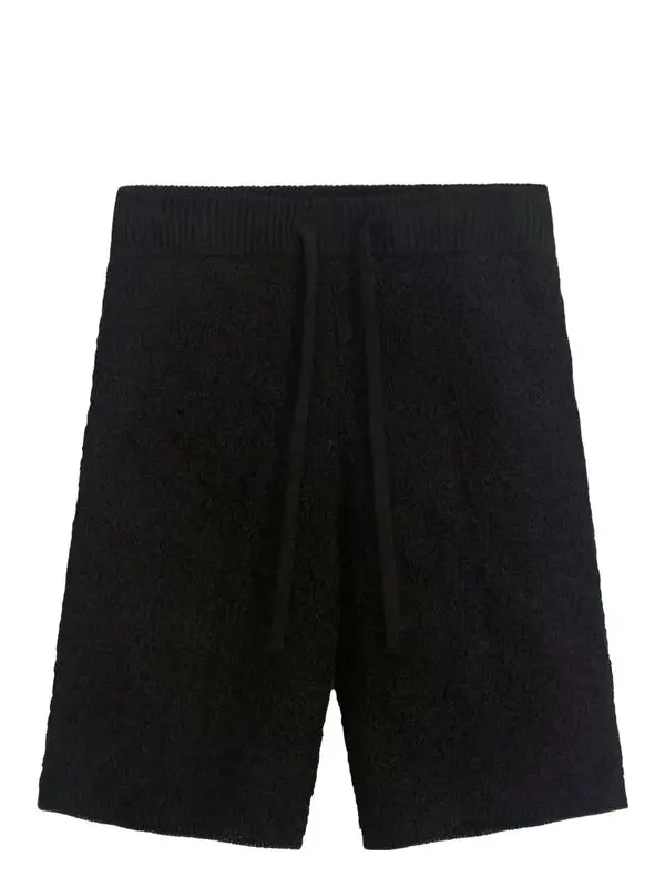 ROBERTO COLLINA Drawstring Shorts - Black