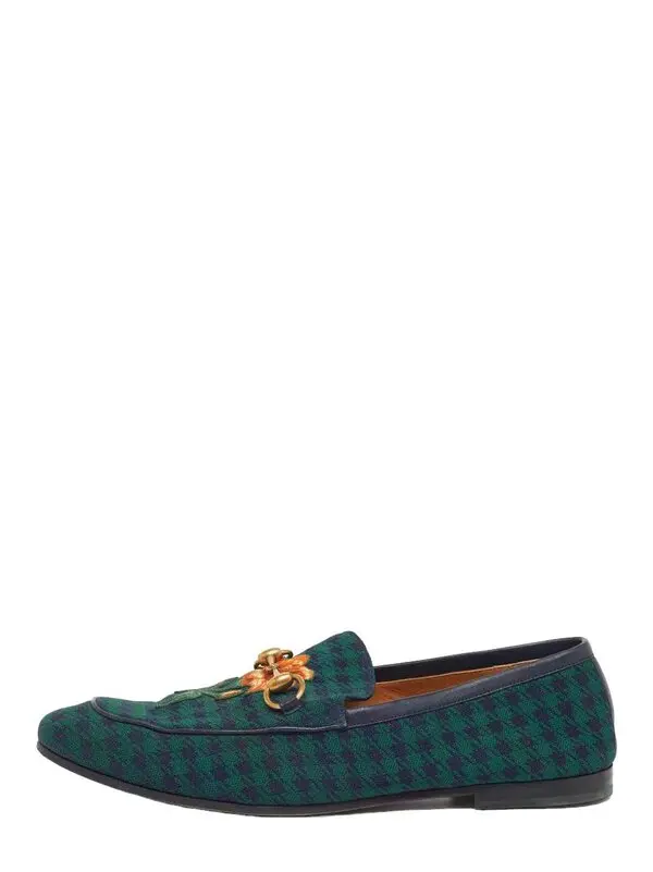 Gucci Horsebit Flora Loafers - Green