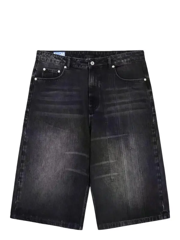 ROUGH. Belt Loops Shorts - Black