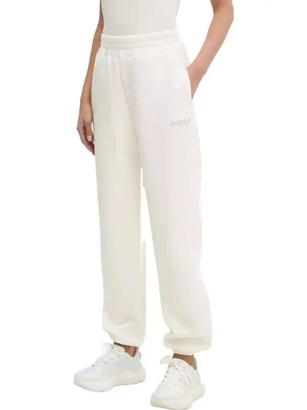 Guess Logo Detail Track Pants - Neutrals