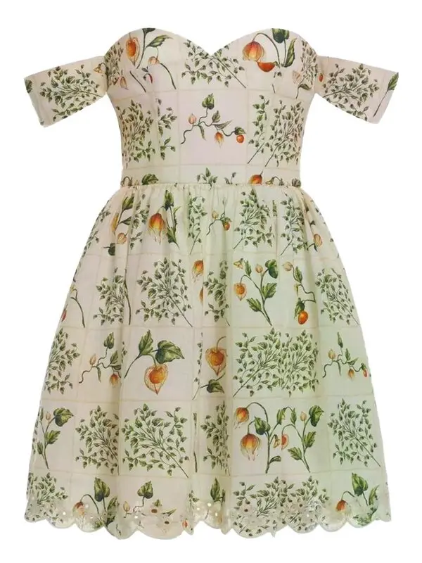 Agua Bendita Poesia Uchuva Dress - Neutrals