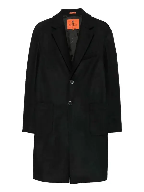 Barena Venezia Baron Buttoned Coat - Black