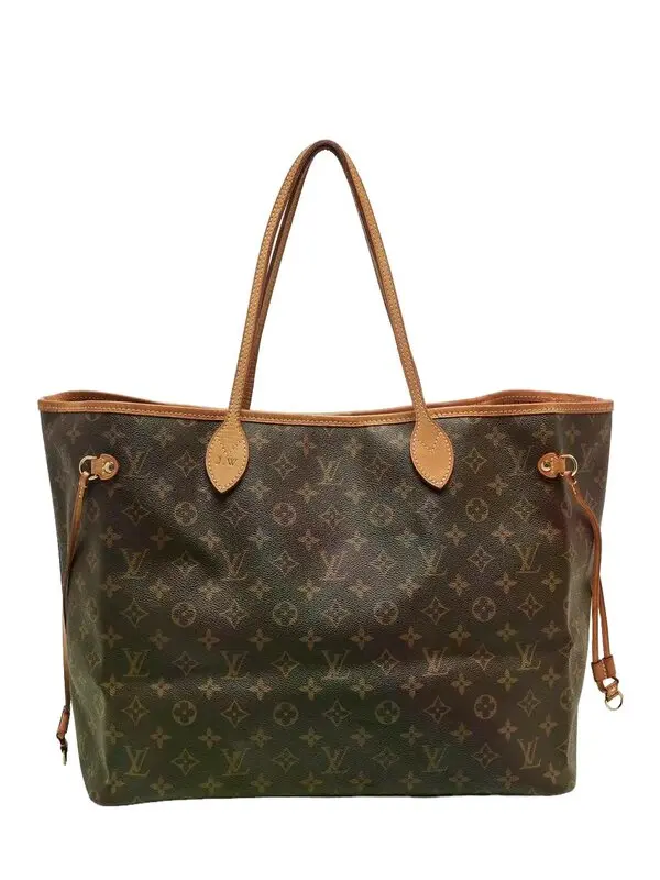 LOUIS VUITTON Monogram Neverfull Gm Tote Bag - Brown