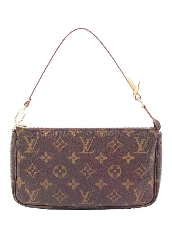 LOUIS VUITTON Monogram Pochette Accessoires Shoulder Bag - Brown