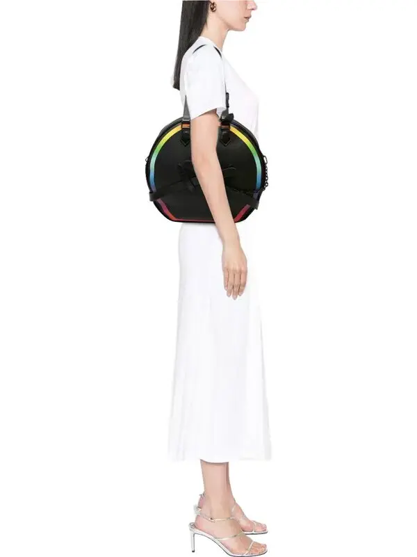LOUIS VUITTON Taiga Rainbow Soft Hat Trunk Tote Bag - Black