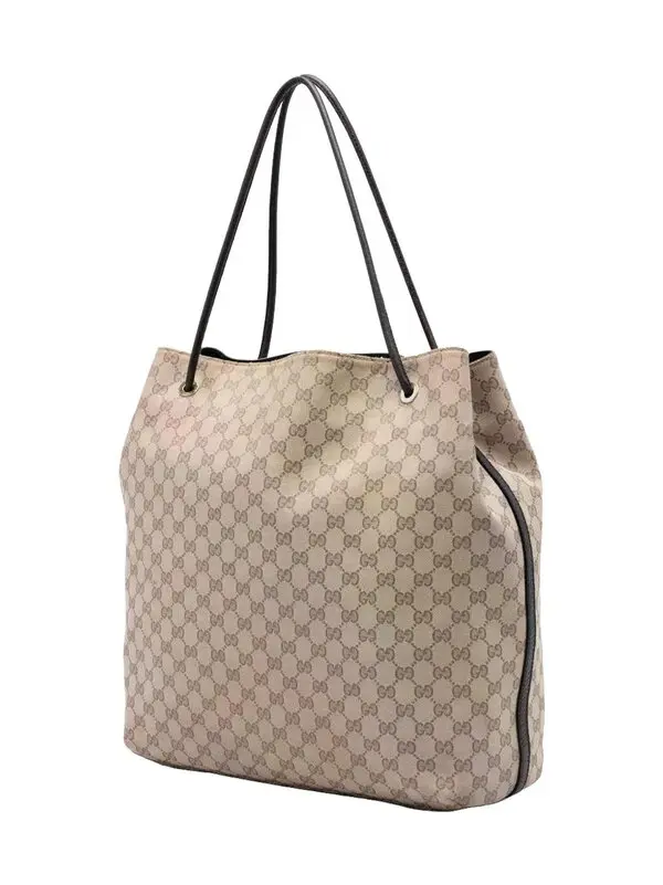 Gucci Large Gg Canvas Gifford Tote Bag - Neutrals