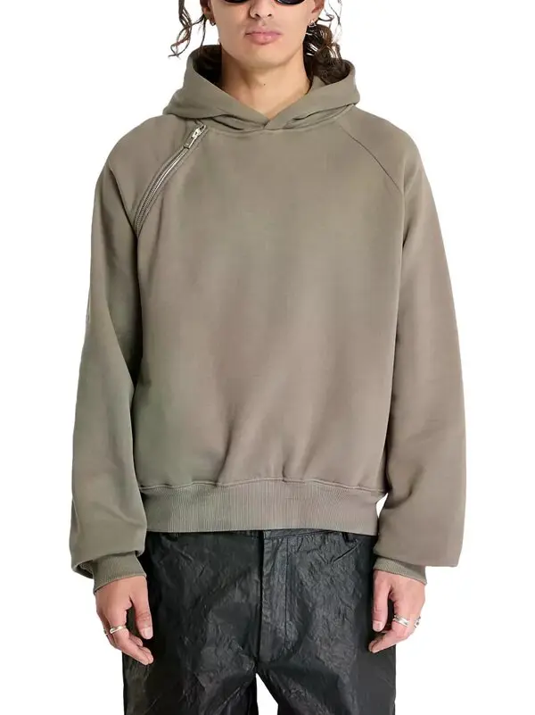 HELIOT EMIL Cotton Hoodie - Green