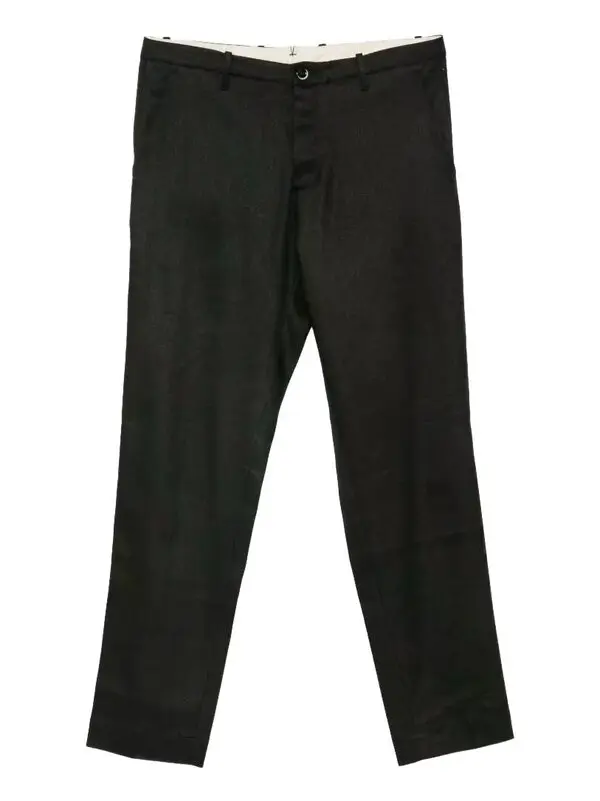 NINE:INTHE:MORNING Button Trousers - Black