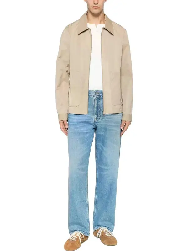 Nn07 Gael Zip-fastening Jacket - Neutrals