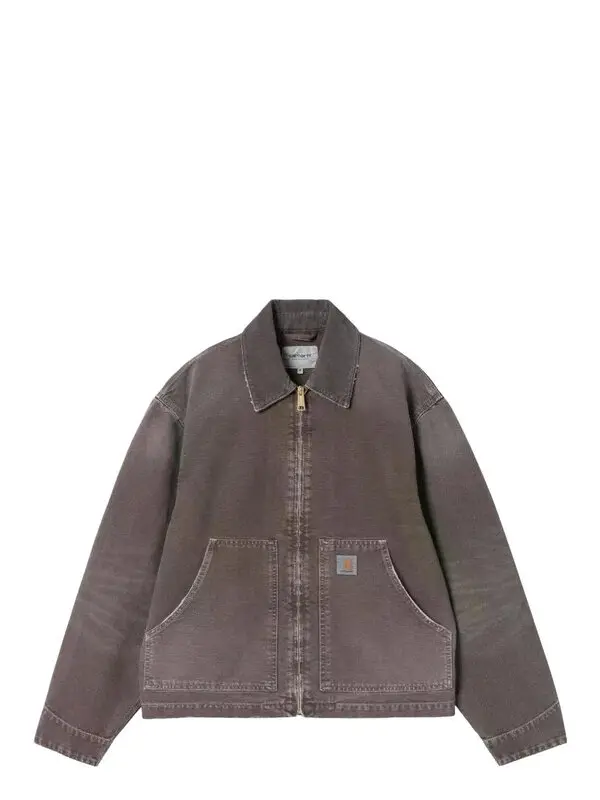 Carhartt Work In Progress Arcan Corduroy-collar Jacket - Brown