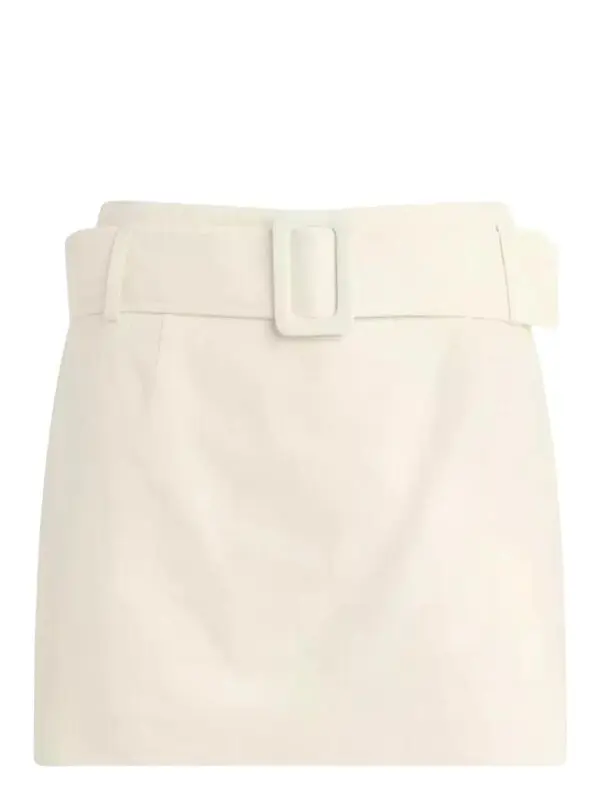 FAVORITE DAUGHTER Farrah Belted Skort - Neutrals