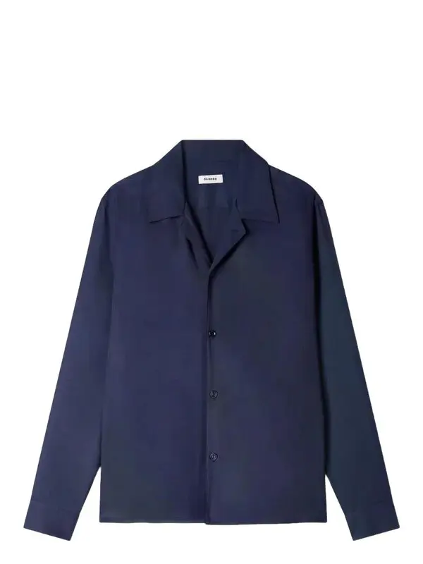 Sandro Fluid Shirt - Blue