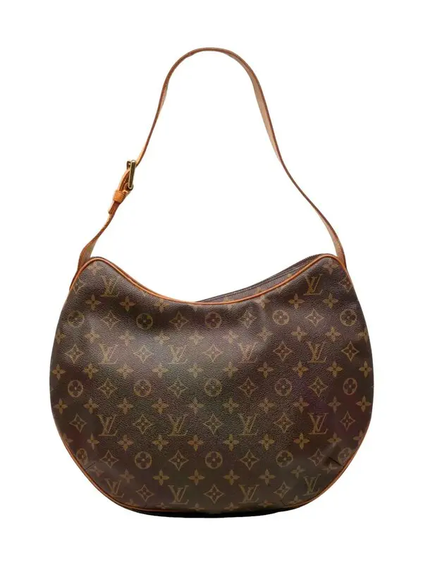 LOUIS VUITTON Monogram Croissant Gm Hobo Bag - Brown