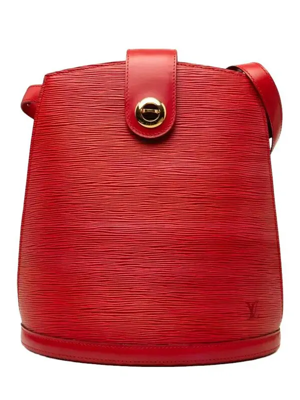LOUIS VUITTON Epi Leather Cluny Shoulder Bag - Red