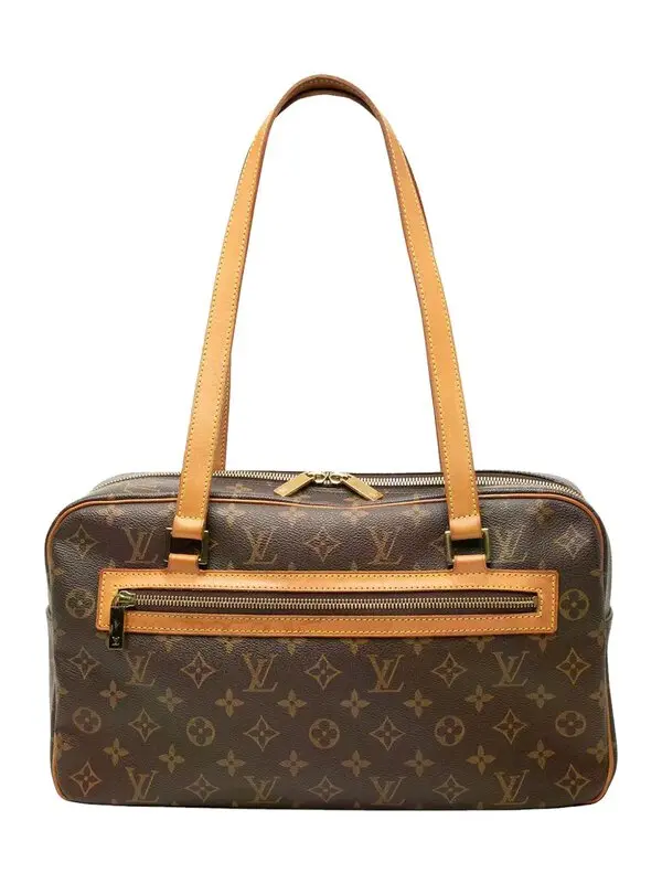 LOUIS VUITTON Monogram Cite Gm Shoulder Bag - Brown