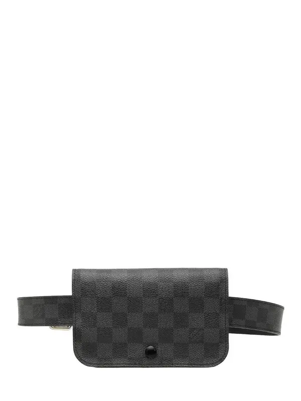 LOUIS VUITTON Damier Graphite Pochette Homme Belt Bag - Black