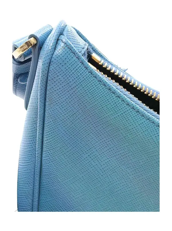 Prada Tessuto Re-edition 2005 Satchel - Blue